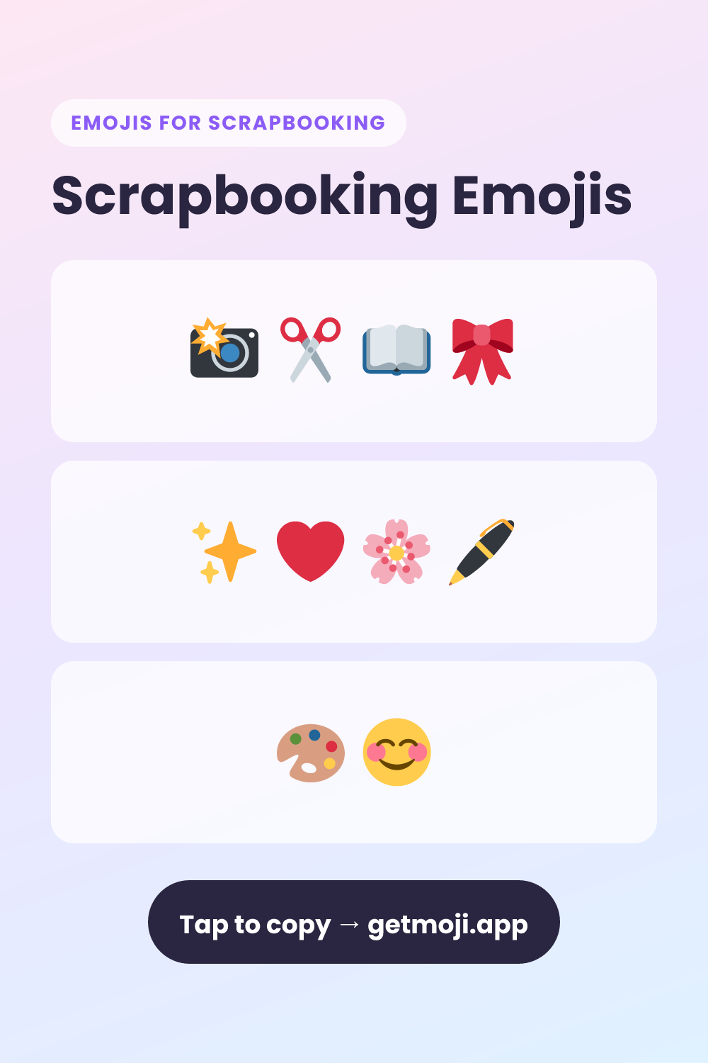 📸 Scrapbooking Emojis Copy & Paste (10+) | GetMoji